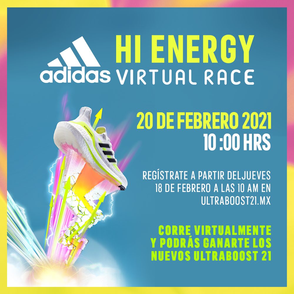adidas Running te invita a participar en su reto digital HI ENERGY ...