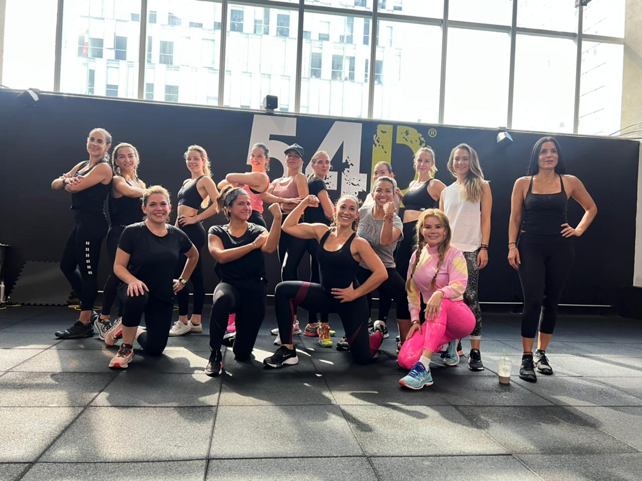 Socias de la AMMJE CDMX invitadas a tomar clase 54D Carso